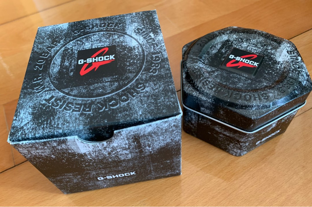 Casio G-SHOCK Paper and Tin Boxes, 男裝, 手錶及配件, 手錶 - Carousell