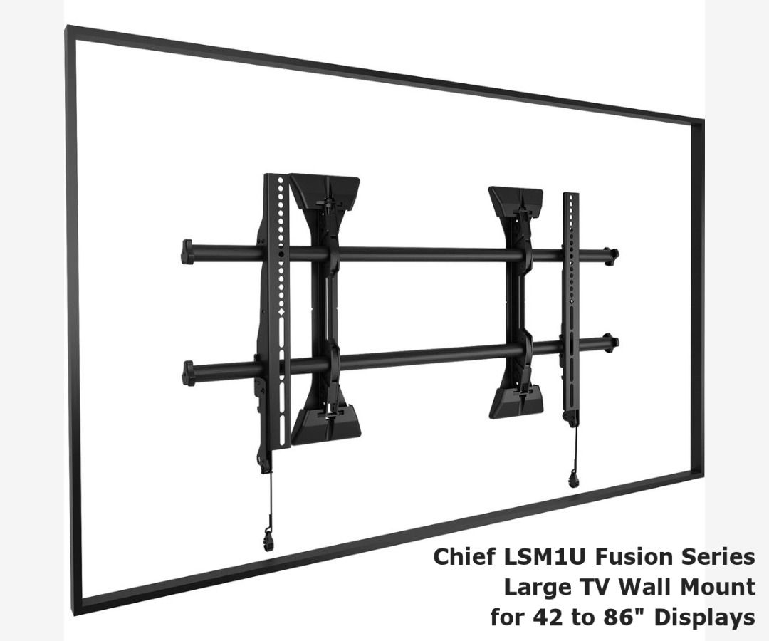 Chief TV wall mount LSM1U + Pull Out Accessory FCAV1U, 家庭電器, 電視 & 其他娛樂 ...
