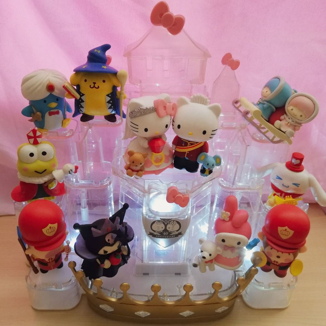Cinnamoroll Kuromi Melody Hello Kitty Sanrio Acrylic Castle, Hobbies ...