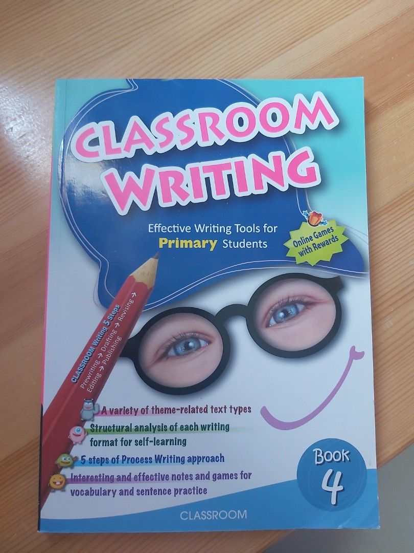 Classroom Writing for primary students Book 4, 興趣及遊戲, 書本 & 文具, 教科書 ...