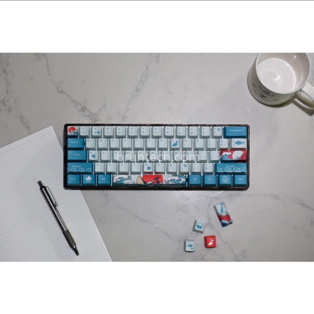 Coral Sea PBT Keycaps, Computers & Tech, Parts & Accessories, Computer ...