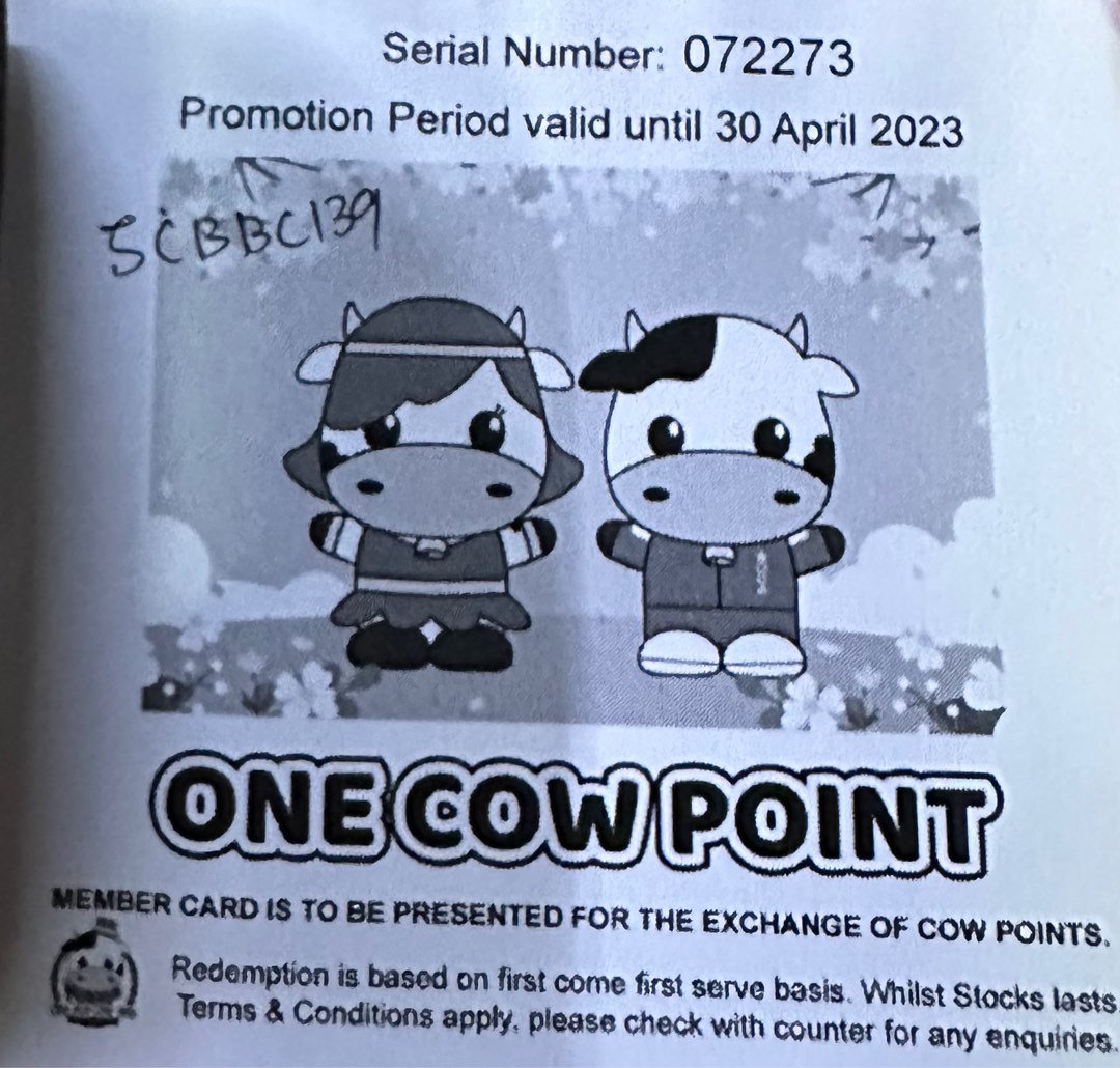 CPCM Cow Point, Tickets & Vouchers, Vouchers on Carousell