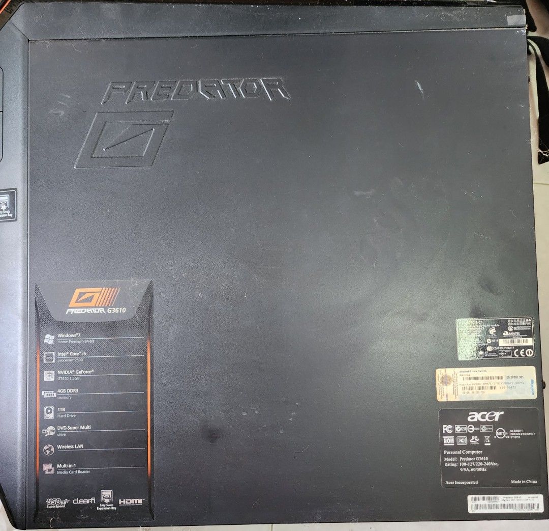 Cpu Acer predator, Computers & Tech, Desktops on Carousell Cpu Acer predator, Computers & Tech, Desktops on Carousell