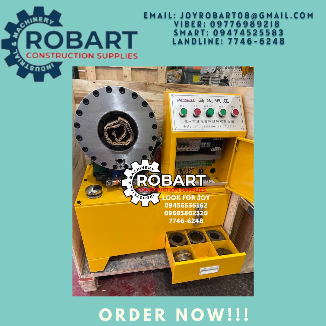 CRIMPING MACHINE, Commercial & Industrial, Construction Tools ...
