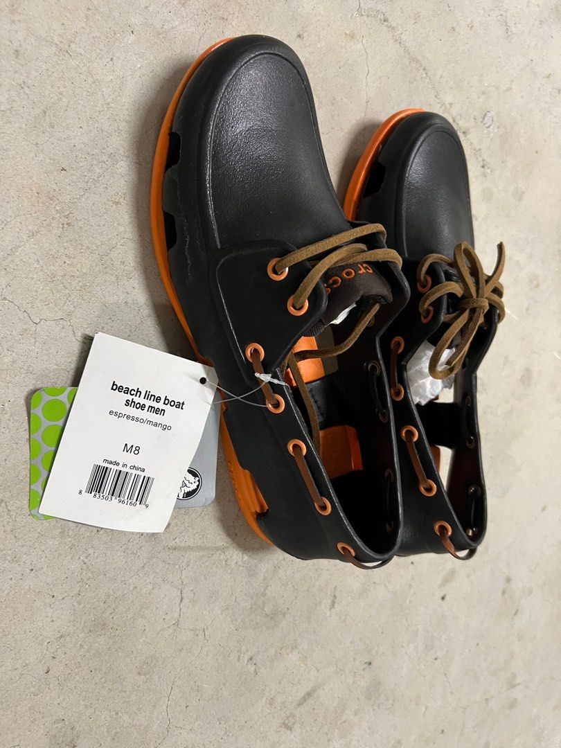 Crocs boat shoe, Men's Fashion, Footwear, Casual shoes on Carousell