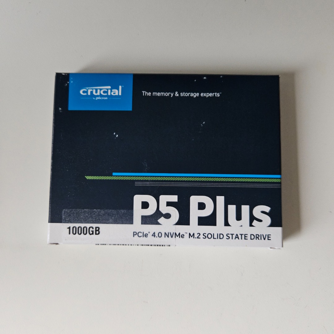 Crucial P5 Plus 1TB Gen 4 M.2 NVMe SSD, Computers & Tech, Parts ...
