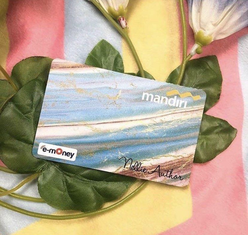 Custom Card Ezlink Emoney Flazz Free Add Name Logo Character Cute ...