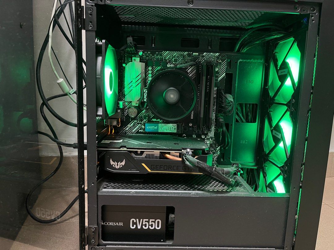 Ryzen 5 3600 x GTX 1660 Super custom built gaming pc budget mid high ...