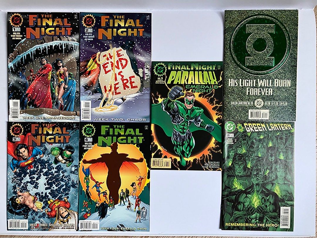 DC Final Night, 興趣及遊戲, 書本 & 文具, 漫畫 - Carousell