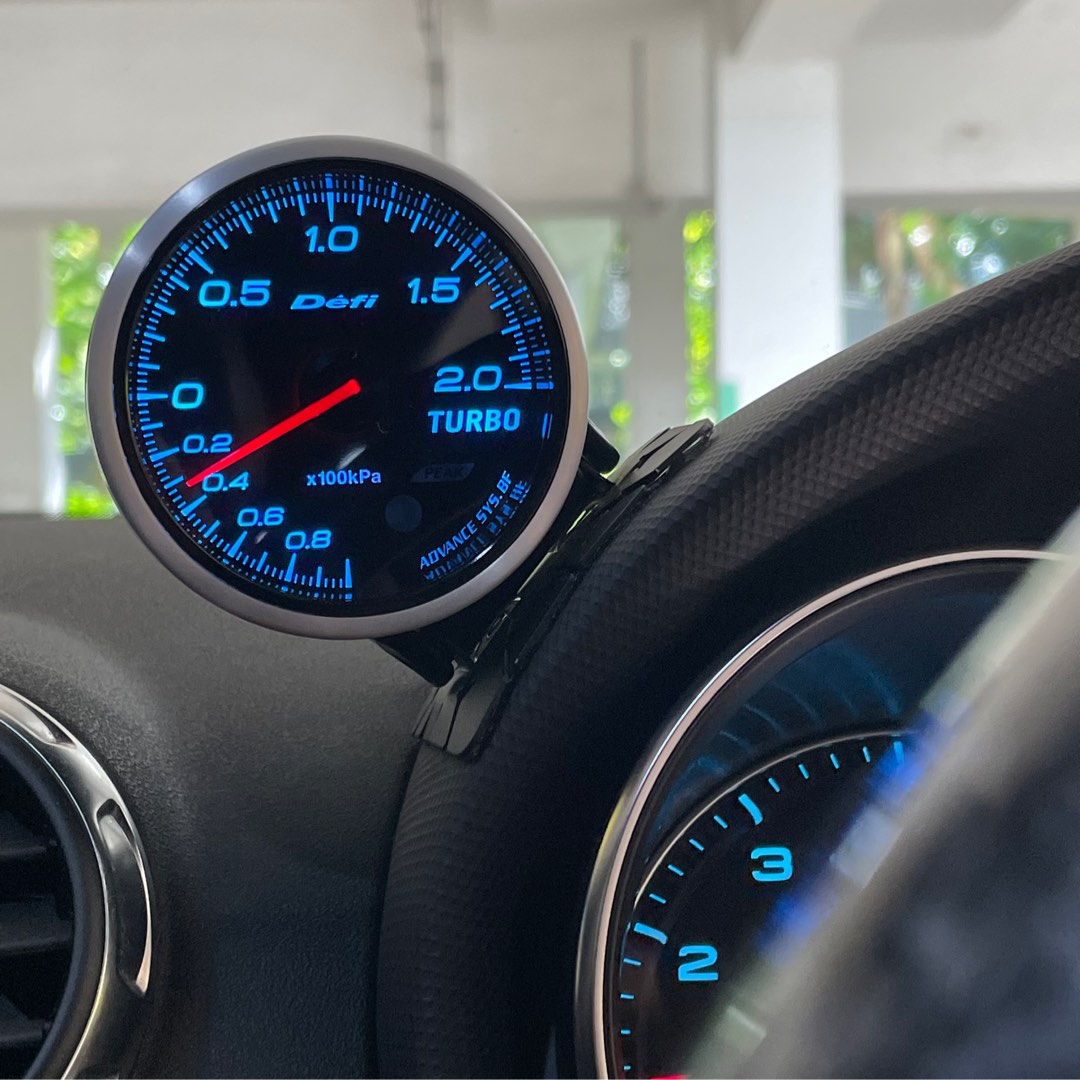 Defi Advance BF Turbo Gauge Set 60mm Boost Pressure 2.0 bar, Car ...