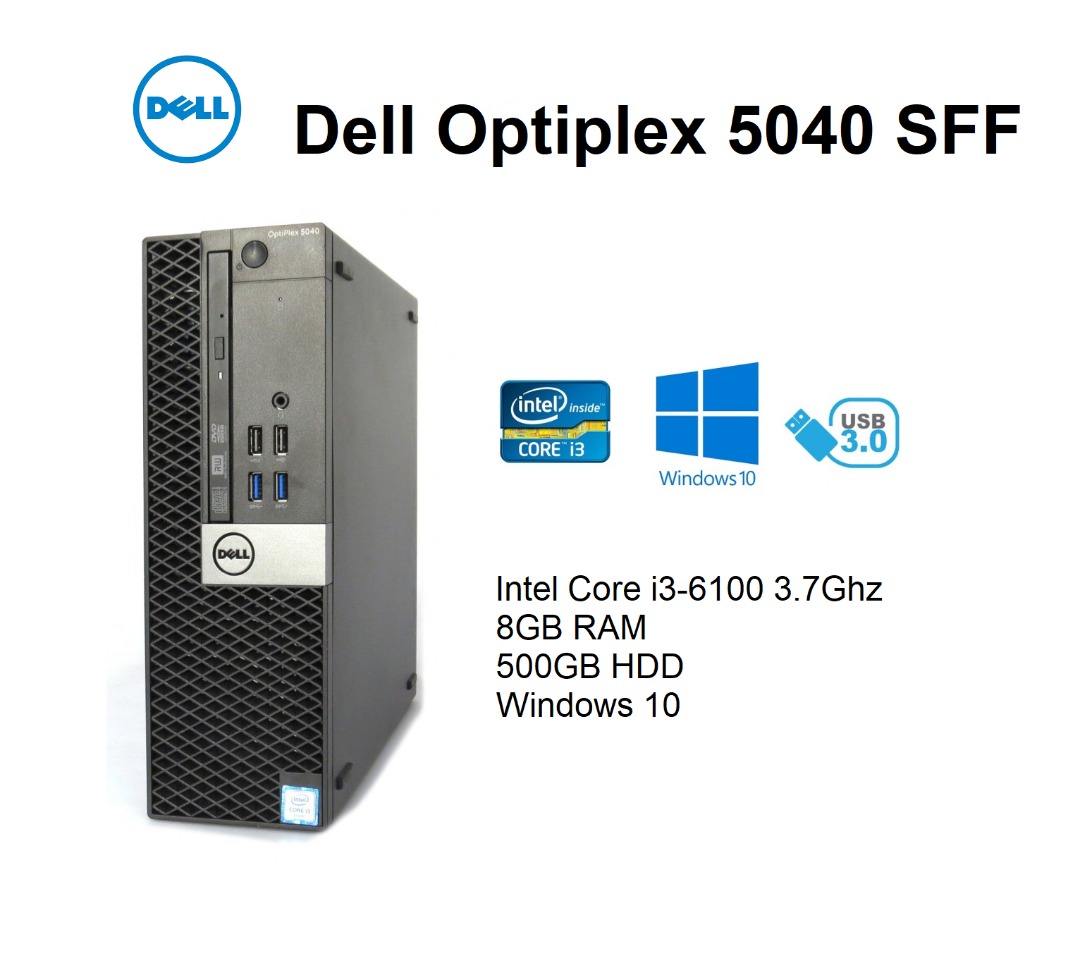 Dell Optiplex 5040 SFF / 8GB RAM Desktop CPU (Used), Computers & Tech ...