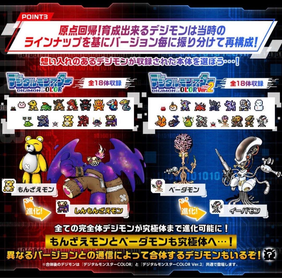 Digimon Vpet Digivice Colour Digital Monster 25th Anniversary (last set ...