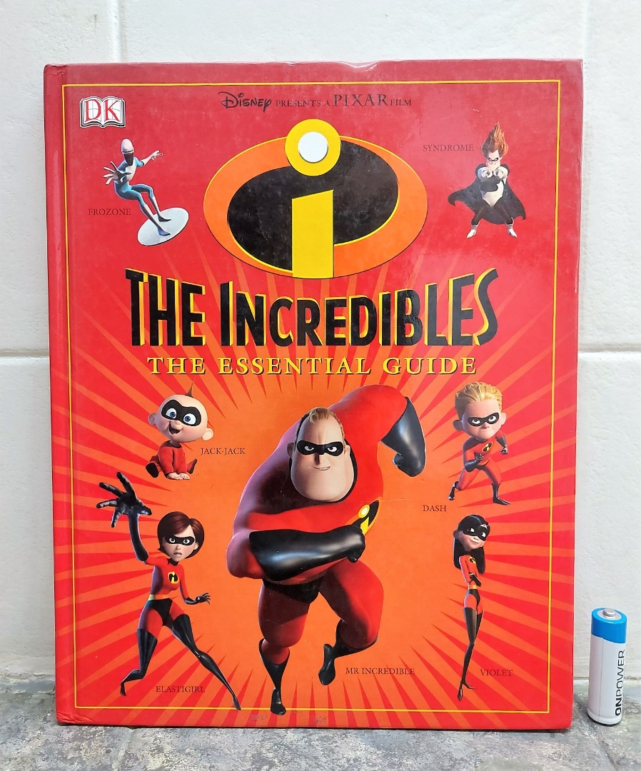 Disney Pixar THE INCREDIBLES The Essential Guide Hardcover (2004 ...