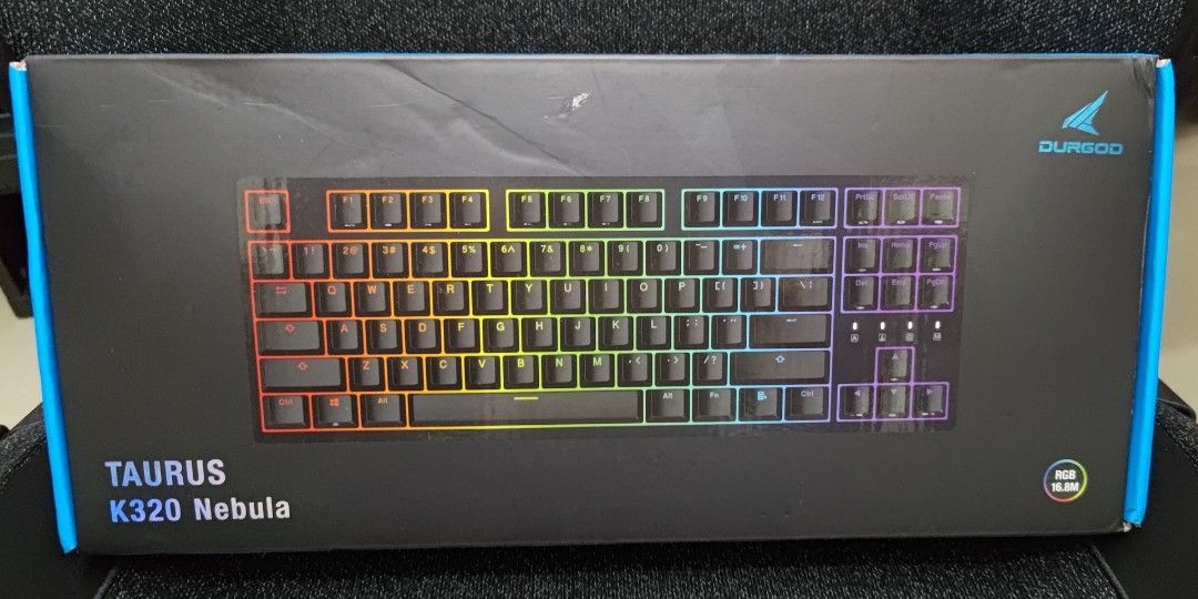 Durgod Taurus K320 Nebula RGB TKL Mechanical Keyboard, Computers & Tech ...
