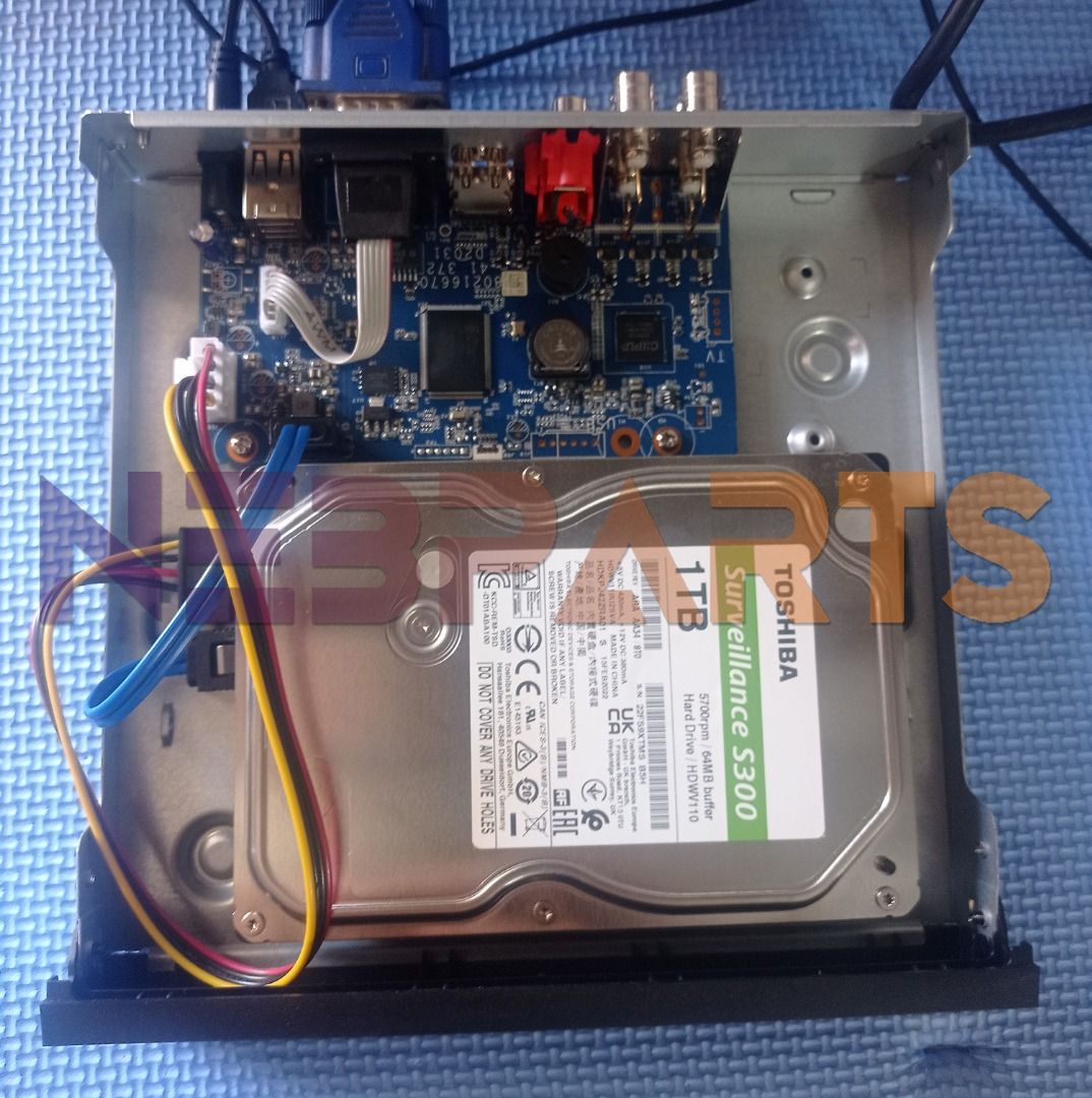 DVR SATA Power Cable For Hikvision DAHUA Mini VCR CCTV Hard Disk Power ...