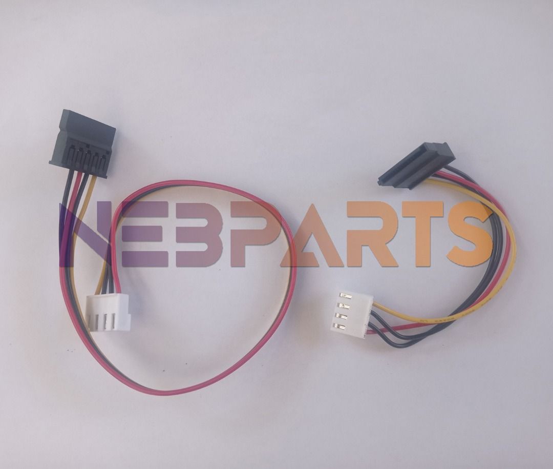 DVR SATA Power Cable For Hikvision DAHUA Mini VCR CCTV Hard Disk Power ...