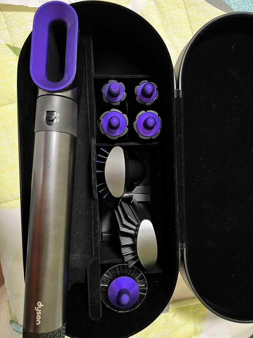 Dyson Airwrap Purple, Beauty & Personal Care, Hair on Carousell