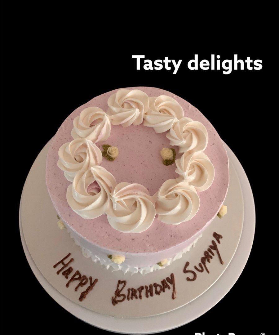 Eggless cake,Eggless birthday cakes,Natural color cake,Homemade cake ...