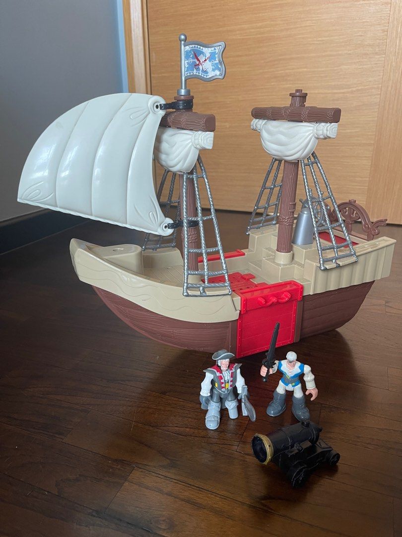 ELC castle with knights & pirate ship toy set, Hobbies & Toys, Toys ...