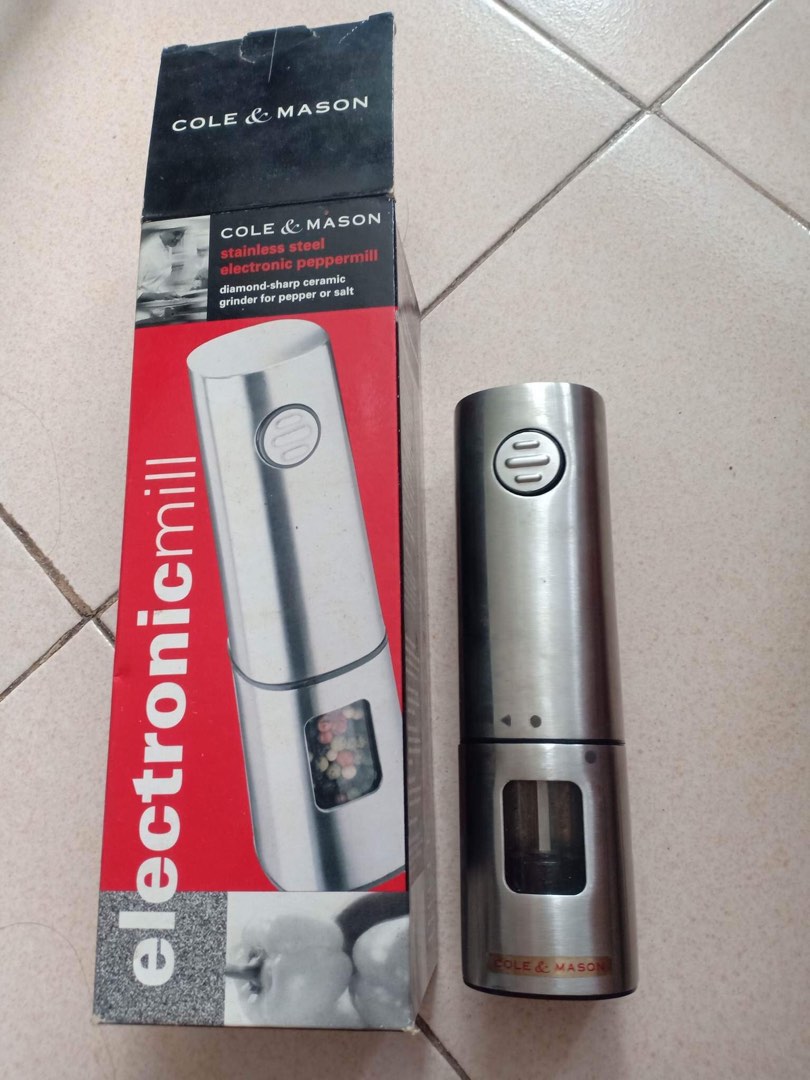 Electronic mill, Furniture & Home Living, Kitchenware & Tableware ...