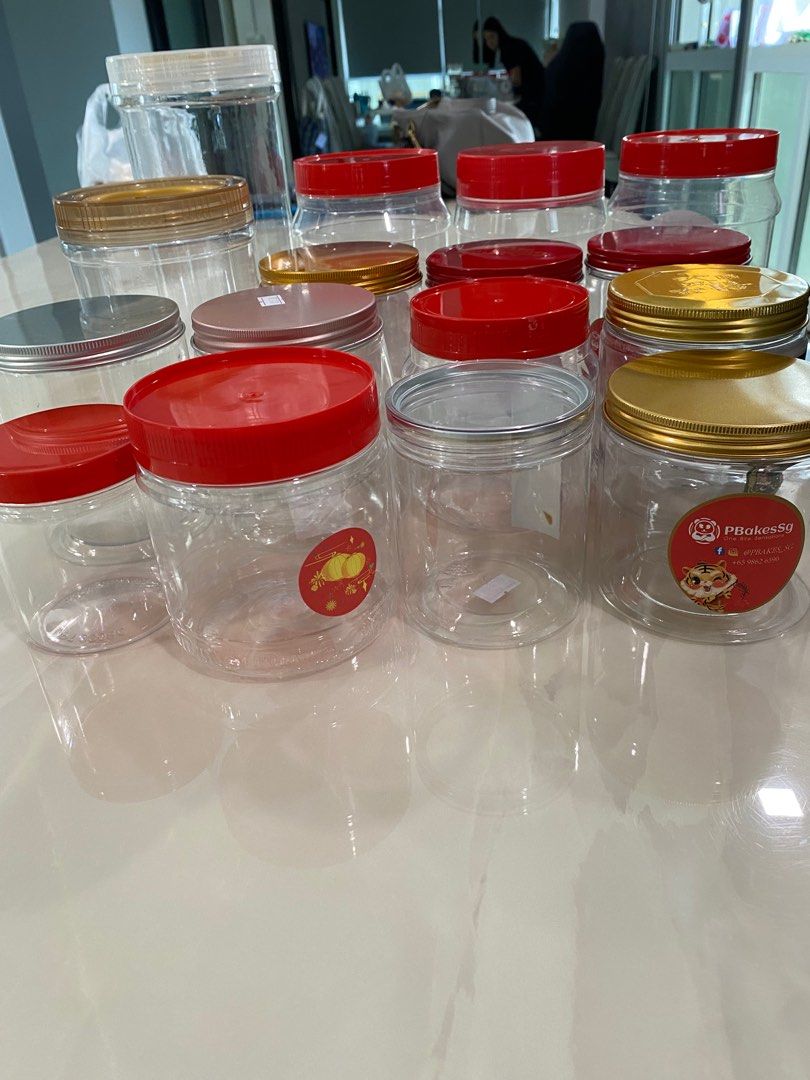 Empty plastic containers, Furniture & Home Living, Kitchenware ...