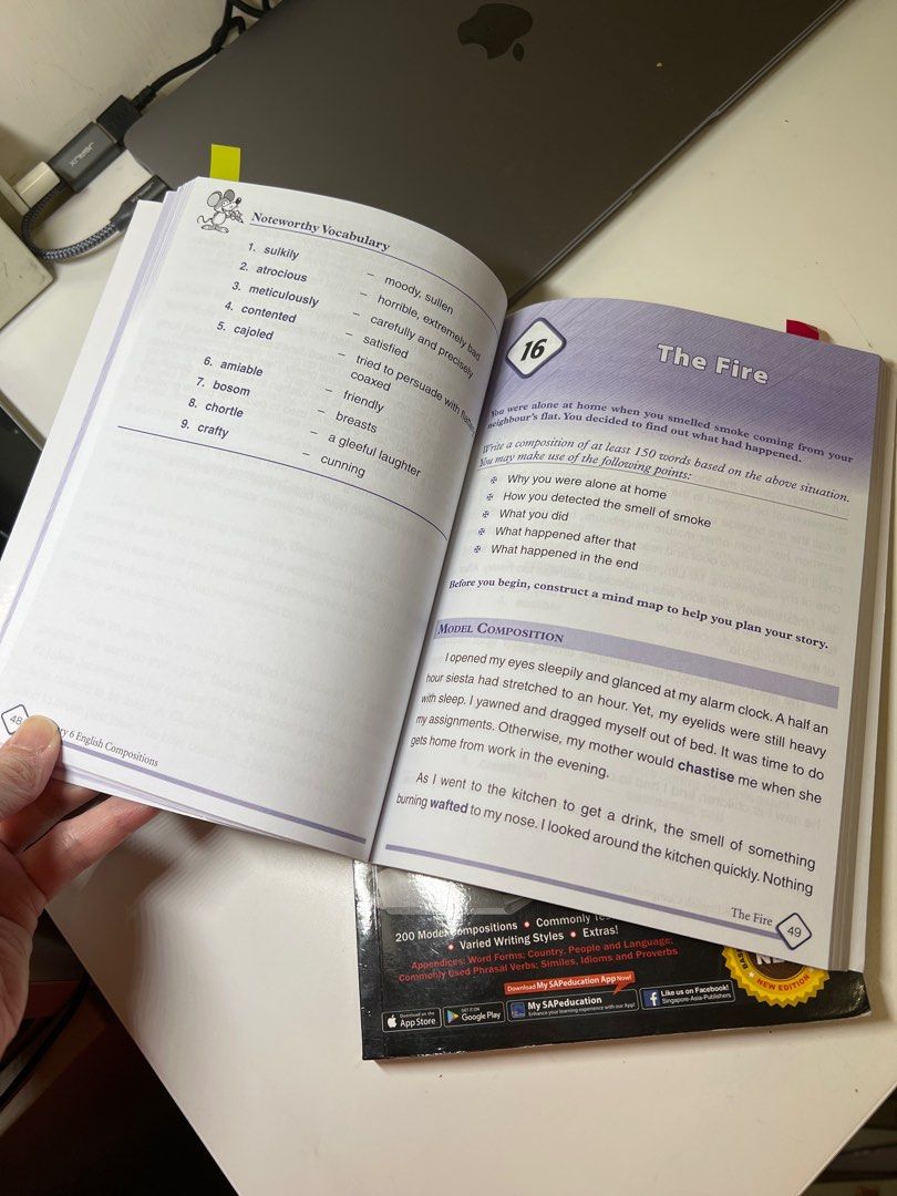 English p6 model compositions Singapore series, 興趣及遊戲, 書本 & 文具, 書本及雜誌 ...