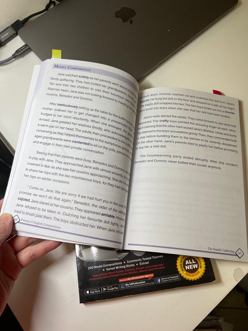 English p6 model compositions Singapore series, 興趣及遊戲, 書本 & 文具, 書本及雜誌 ...