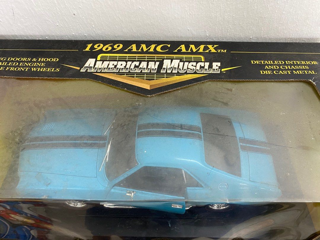 ERTL American Muscle 1969 AMC AMX (1:18 scale), Hobbies & Toys, Toys ...