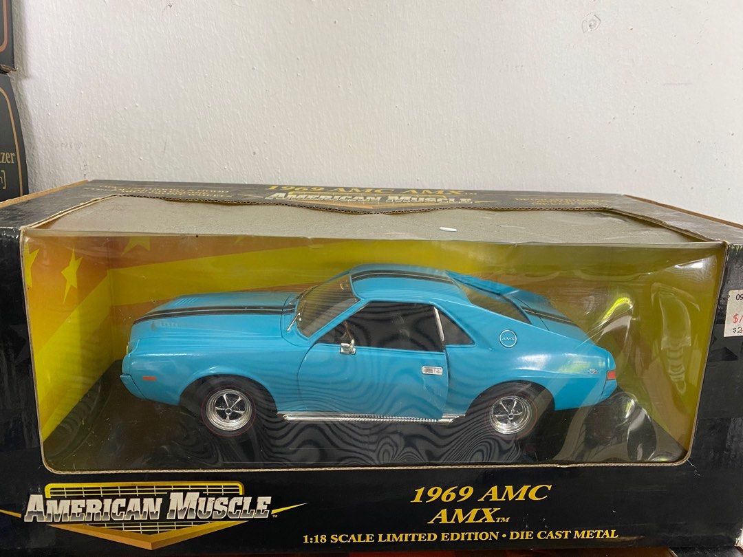 ERTL American Muscle 1969 AMC AMX (1:18 scale), Hobbies & Toys, Toys ...