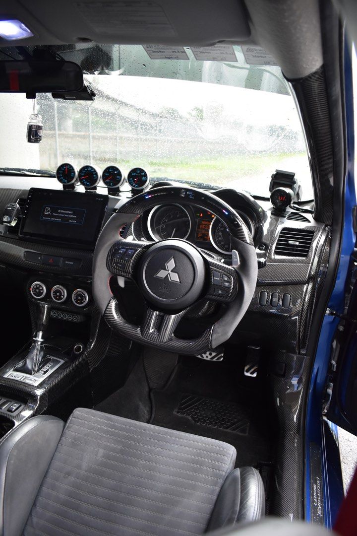 Evo X Interior Carbon Fibre Trimming, Car Accessories, Accessories on ...