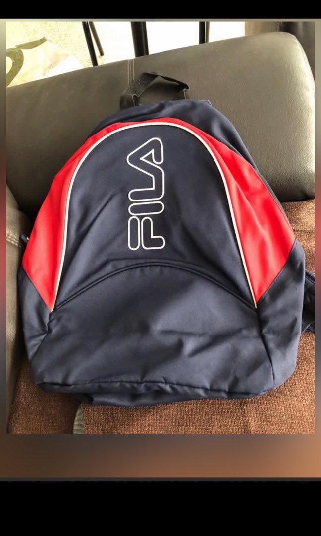 FILA Backpack, Men's Fashion, Bags, Backpacks on Carousell