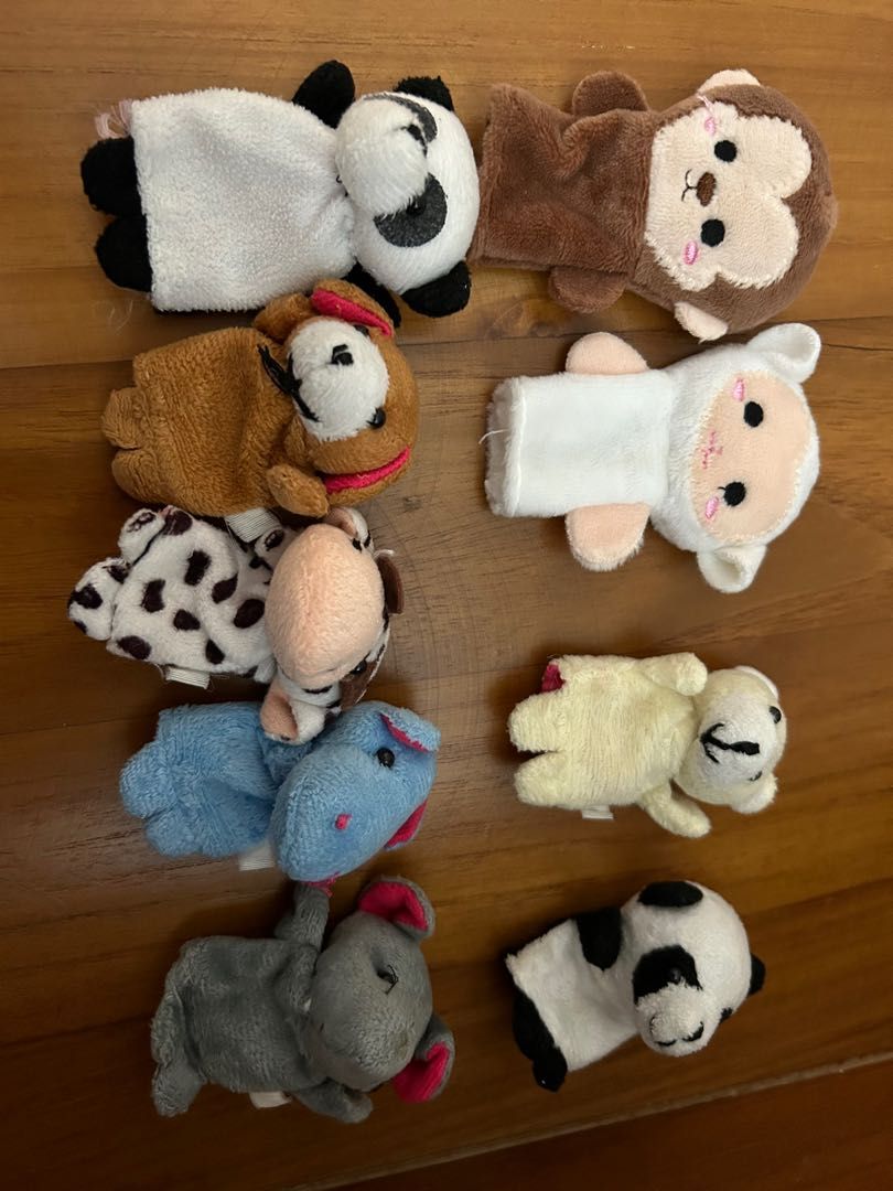 Finger puppets, Hobbies & Toys, Toys & Games on Carousell