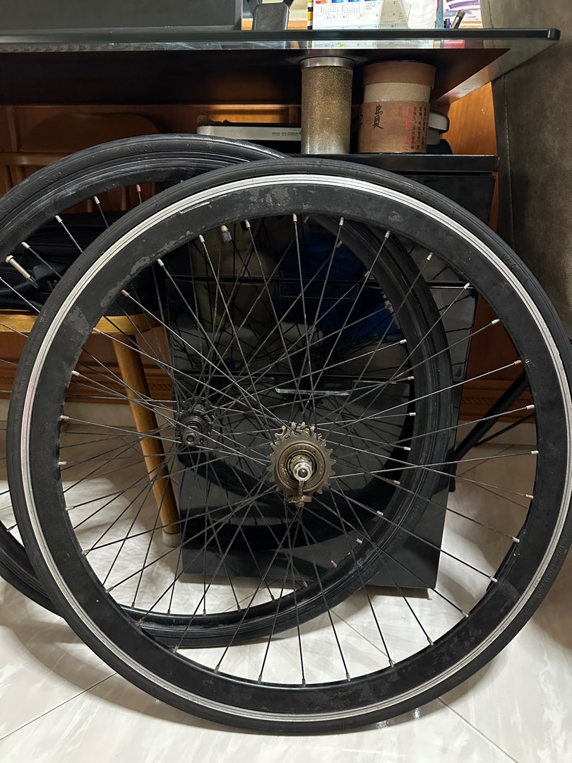 Fixie wheelset, Sports Equipment, Bicycles & Parts, Parts & Accessories ...