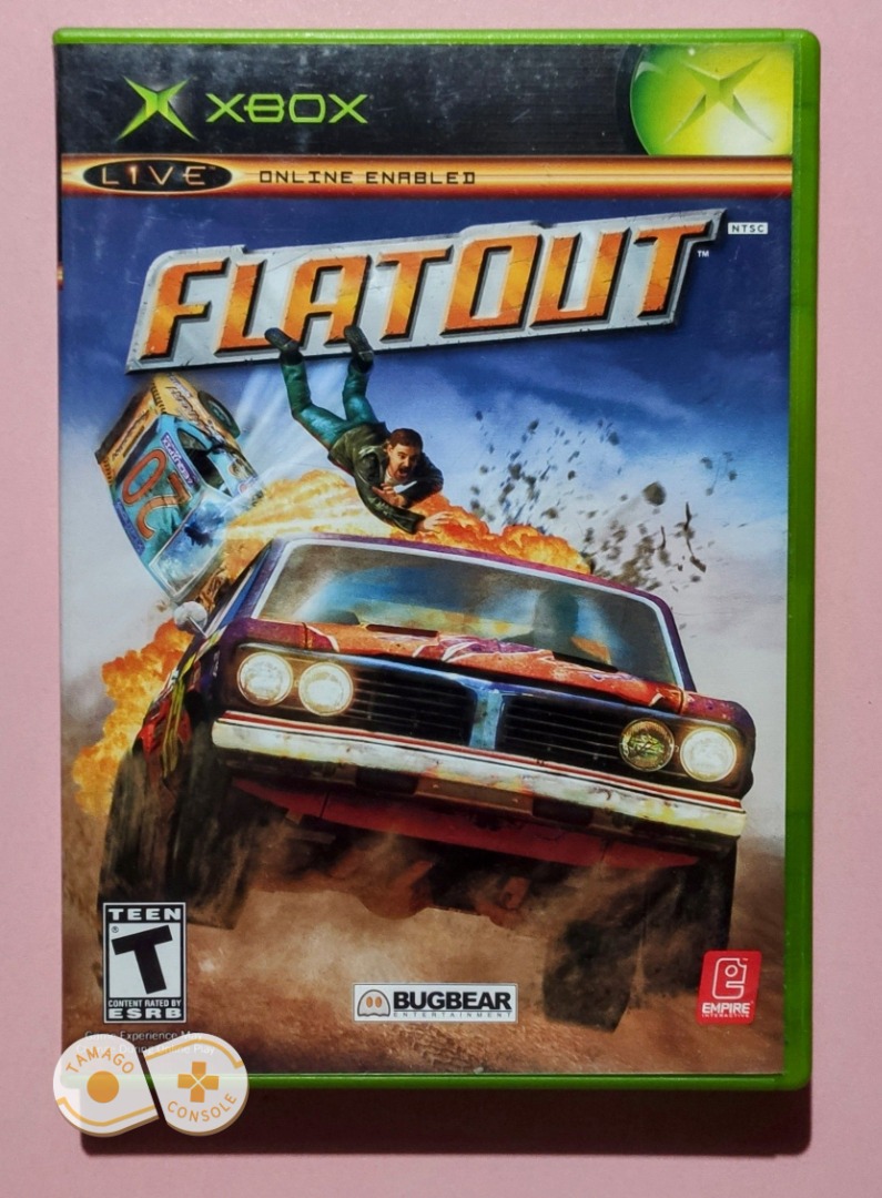 Flatout - [OG XBOX / Original XBOX Game] [NTSC / ENGLISH Language] [CIB / Complete In Box ...