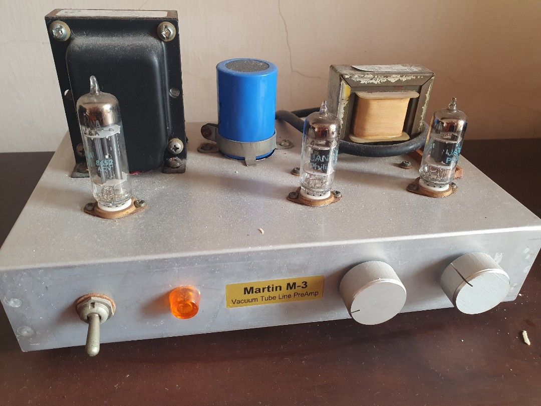 Forte Model 6 Power Amplifier with Martin Tube Pre Amplifier, Audio ...