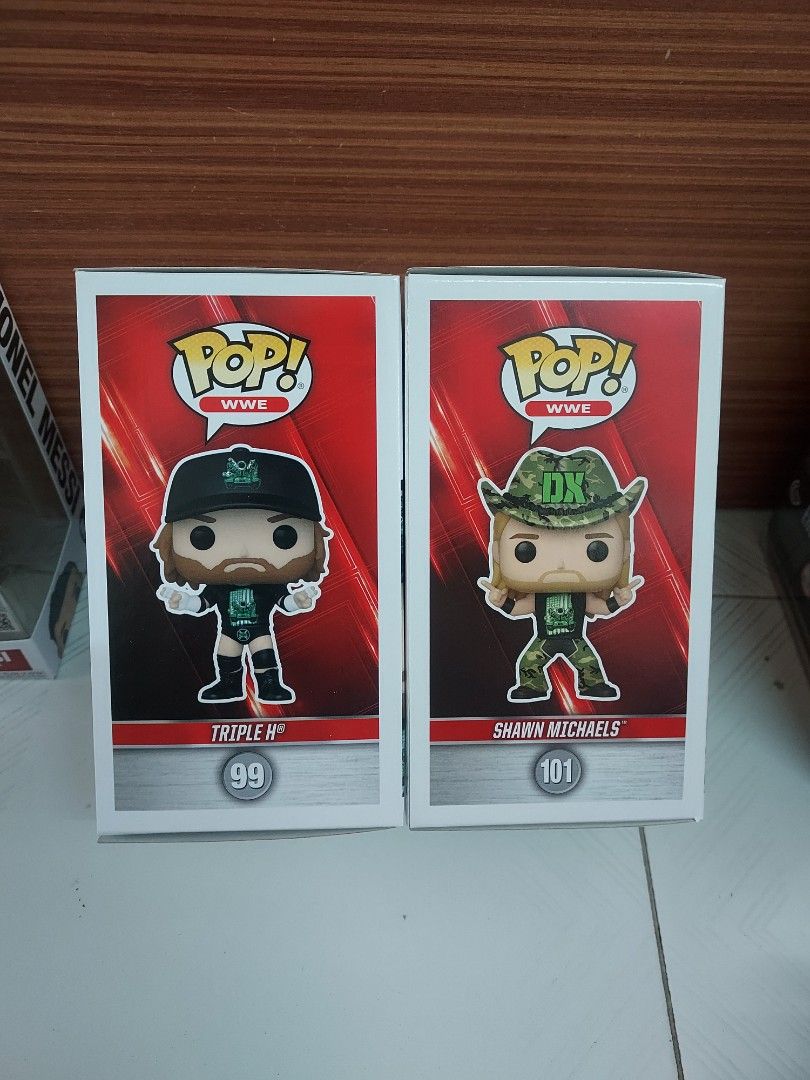 Funko WWE DX Triple H & Shawn Michaels, Hobbies & Toys, Toys & Games on ...