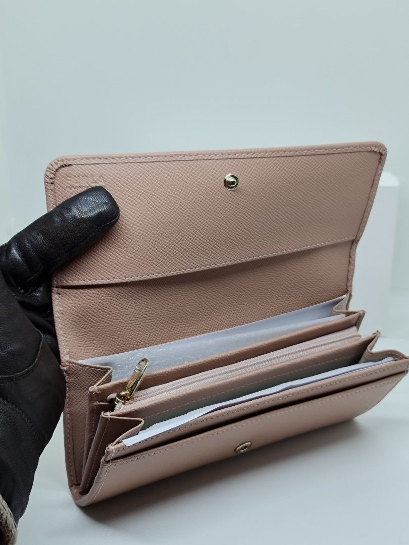 Authentic Furla Classic Long Wallet Moonstone, Luxury, Bags & Wallets ...