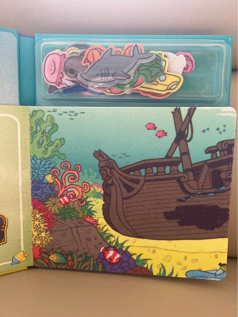 Fuzzy Ocean Story book, Hobbies & Toys, Books & Magazines, Children's ...