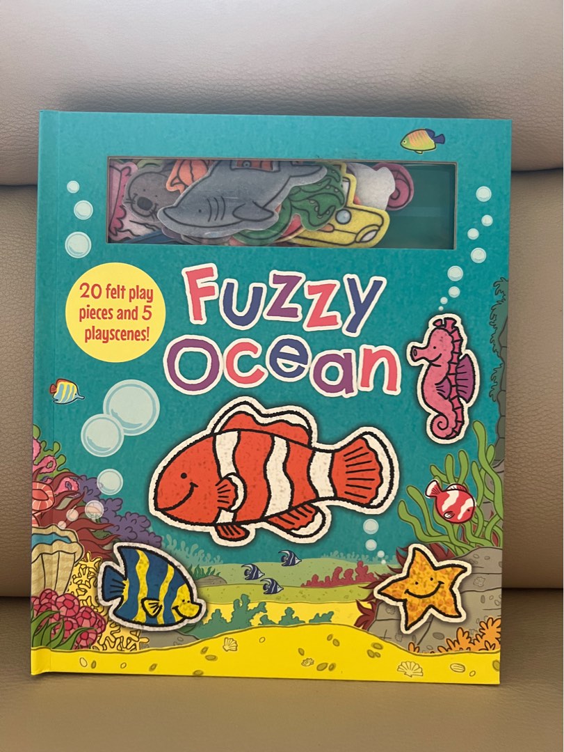 Fuzzy Ocean Story book, Hobbies & Toys, Books & Magazines, Children's ...