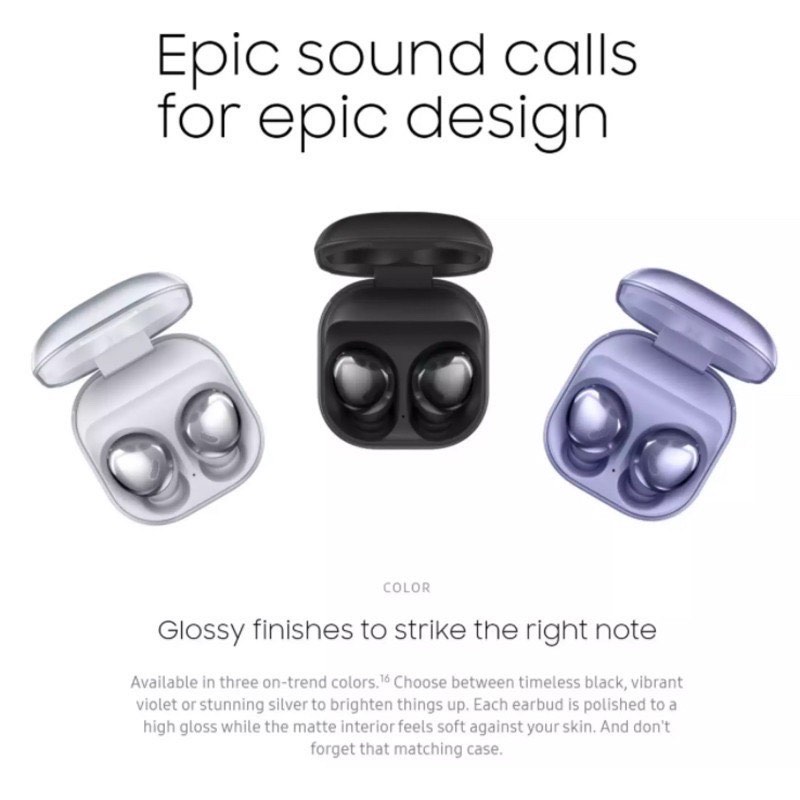 Galaxy Buds 2 Pro R150 TWS Wireless Bluetooth Earphone Noise Cancelling ...