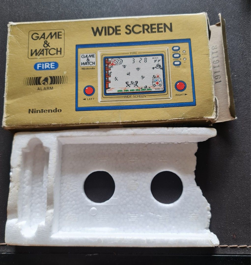 Game and watch fire box, Hobbies & Toys, Toys & Games on Carousell