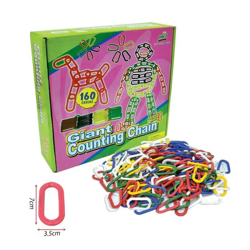 Giant Counting Chain, Hobbies & Toys, Toys & Games on Carousell