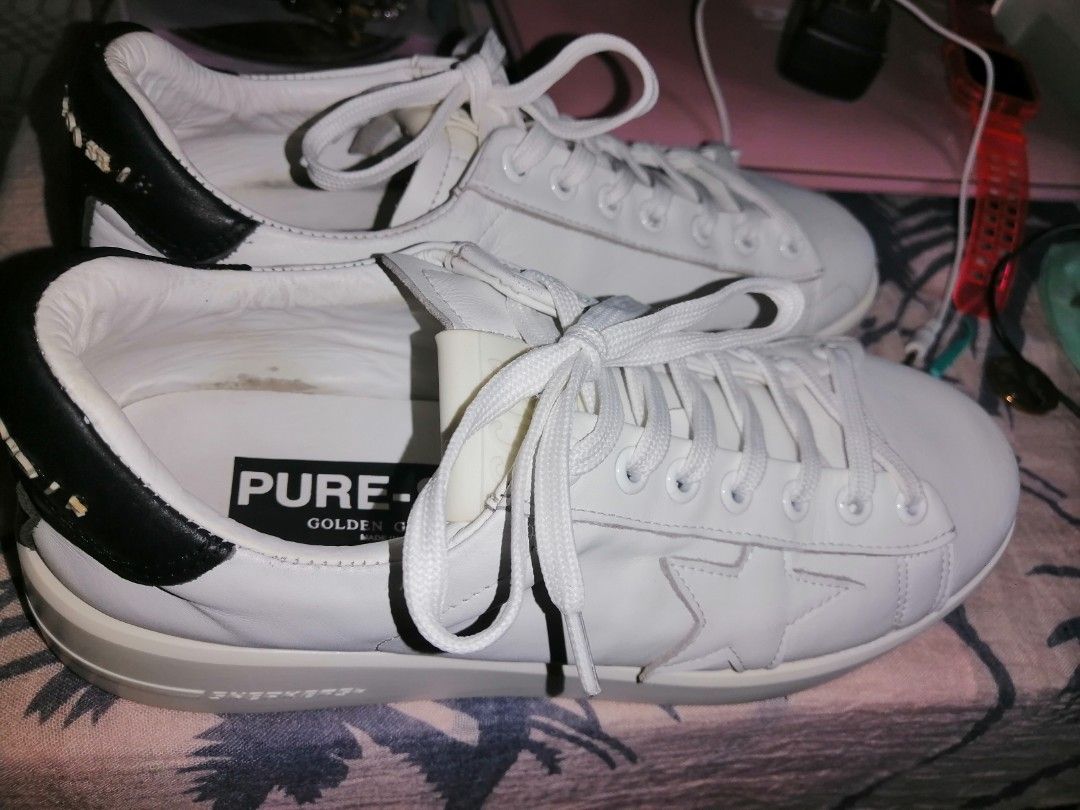 Golden Goose Pure Star white sneaker, Women's Fashion, Footwear ...