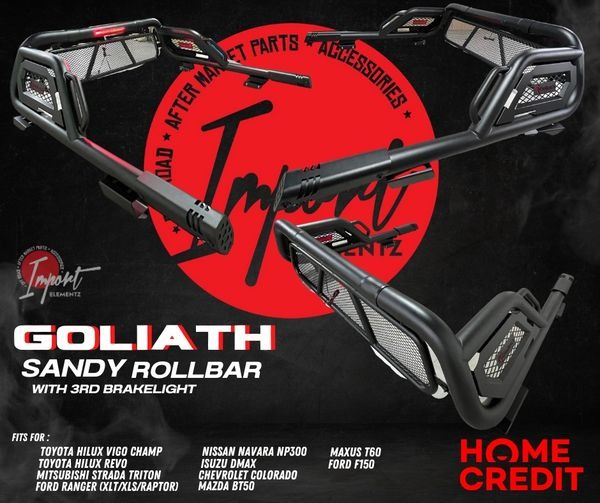 Goliath Sandy Rollbar, Car Parts & Accessories, Body Parts and ...