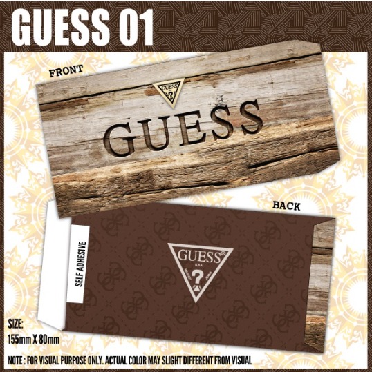 GUESS Money Envelope, Hobbies & Toys, Stationery & Craft, Art & Prints ...