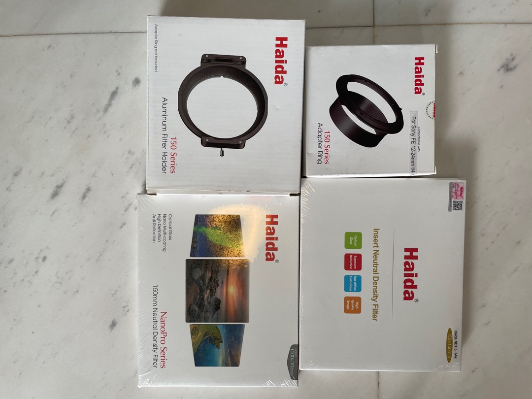 Haida filters and adapter for Sony 12-24mm, Photography, Photography ...