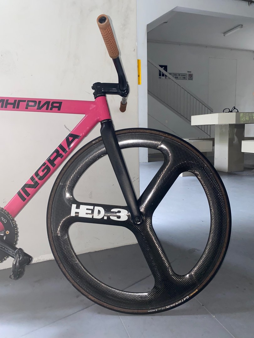 Authentic Hed.3 Trispoke, Sports Equipment, Bicycles & Parts, Parts & Accessories on Carousell