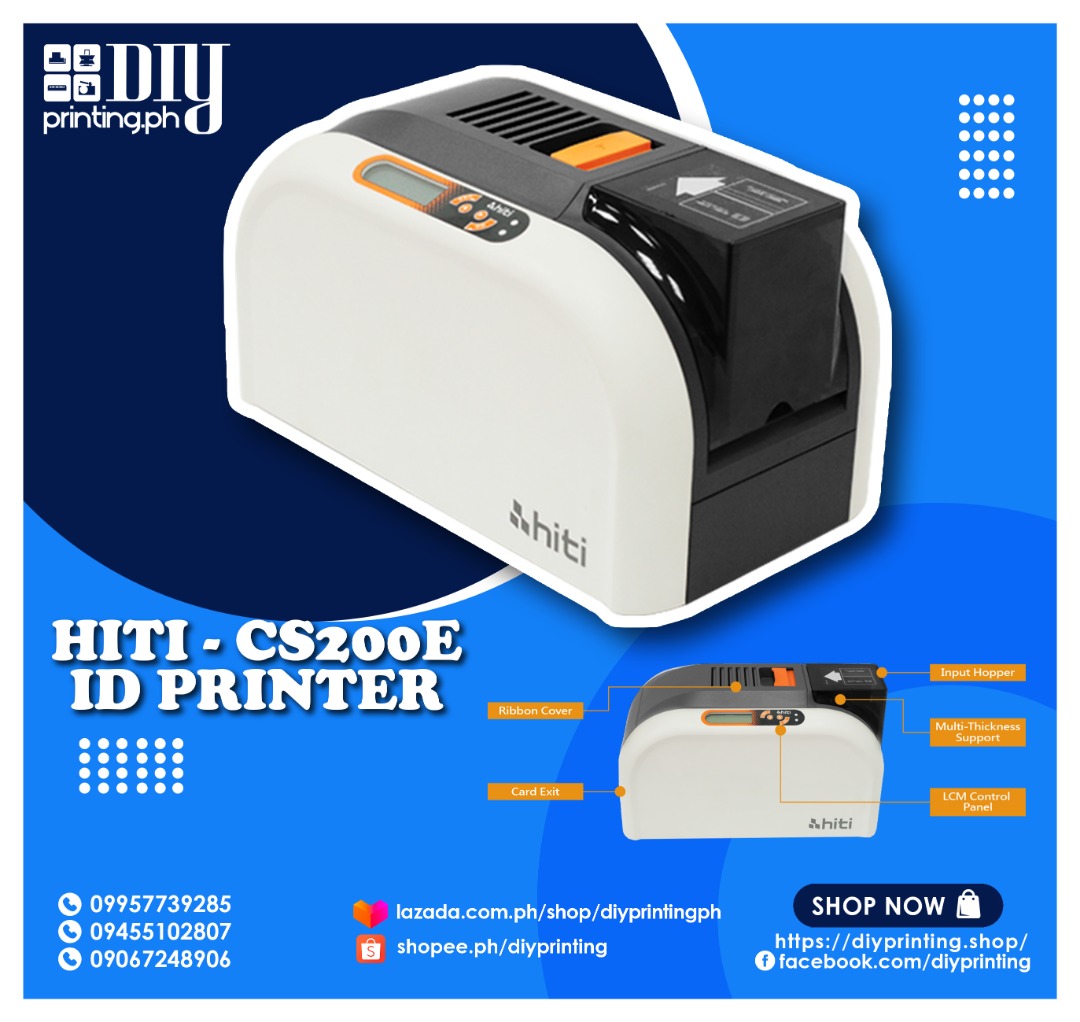 HITI CS-200e - DIRECT PVC ID PRINTER, Computers & Tech, Printers ...