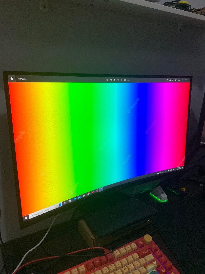 HKC M27G3F 27" 144Hz Curved Gaming Monitor, Computers & Tech, Parts ...