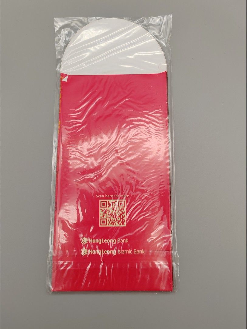 Hong Leong Bank HLB Angpao Angpaw Red Packets (1 pack) at RM1 only ...